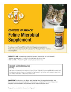 FASTRACK® FELINE MICROBIAL SUPPLEMENT