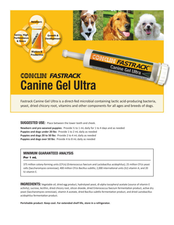 FASTRACK® CANINE GEL ULTRA